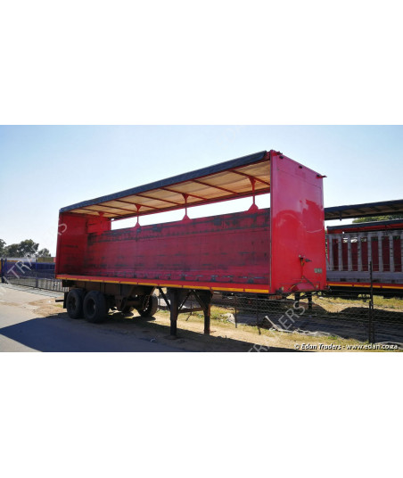 1987 HENRED 9.6M DOUBLE AXLE TRAILER