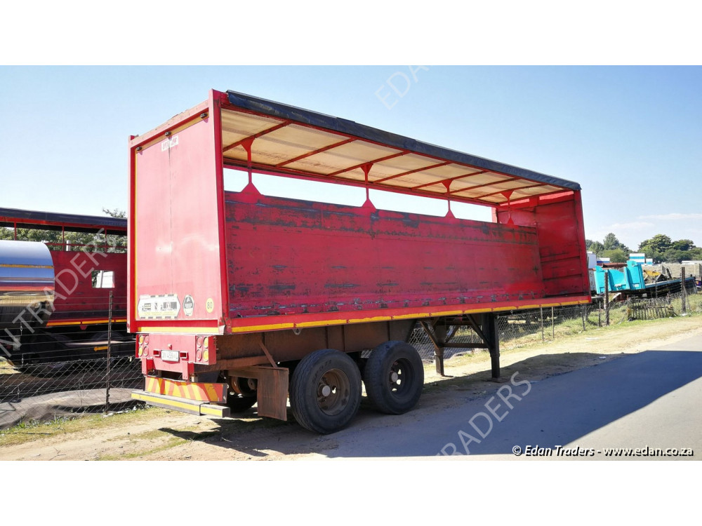 1987 HENRED 9.6M DOUBLE AXLE TRAILER