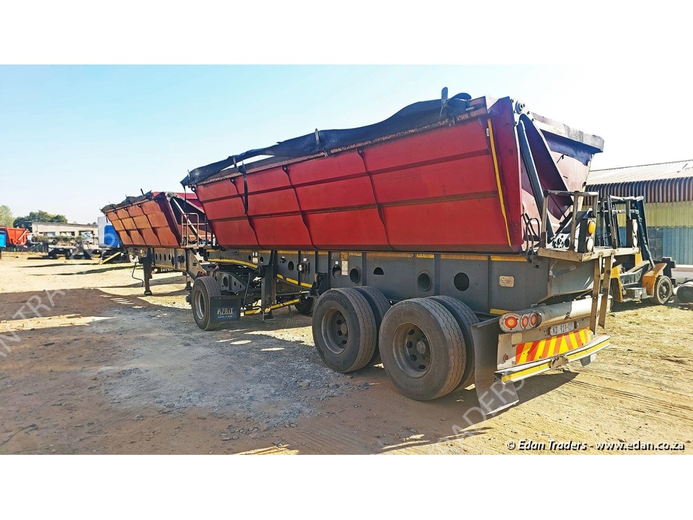 2015 Afrit 40 cube interlink side tipper link for sale