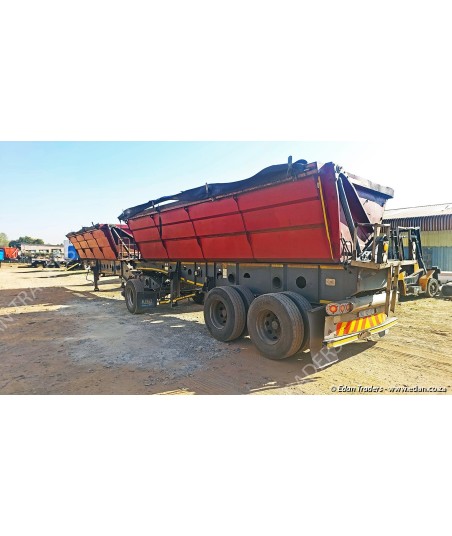 2015 Afrit 40 cube interlink side tipper link for sale