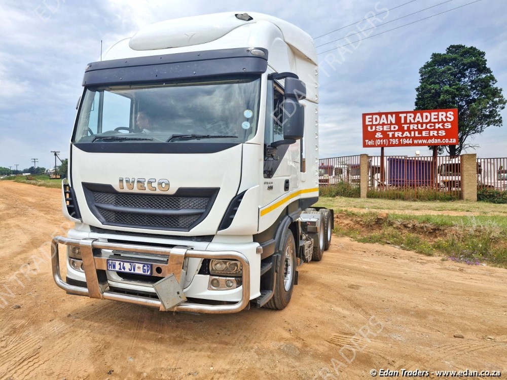 2015 Iveco Stralis 480 double diff truck tractor